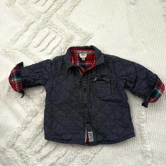 Ted Baker | Jackets & Coats | Ted Baker Baby Jean Shacket 69 Months ...